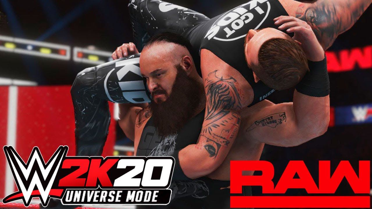WWE 2K20 Universe - Monday Night RAW (На Русском) #1