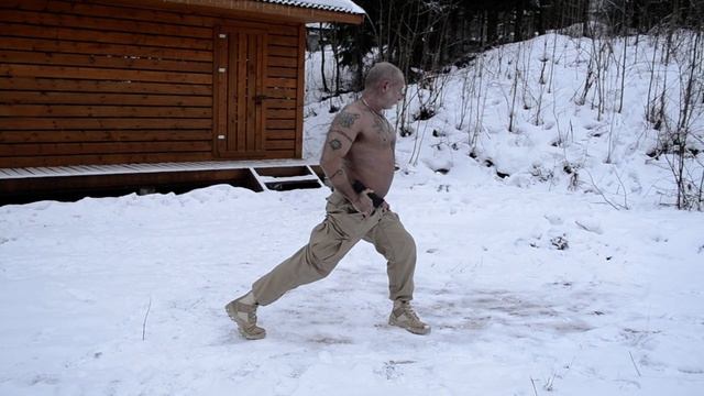 Цигун в условиях холода