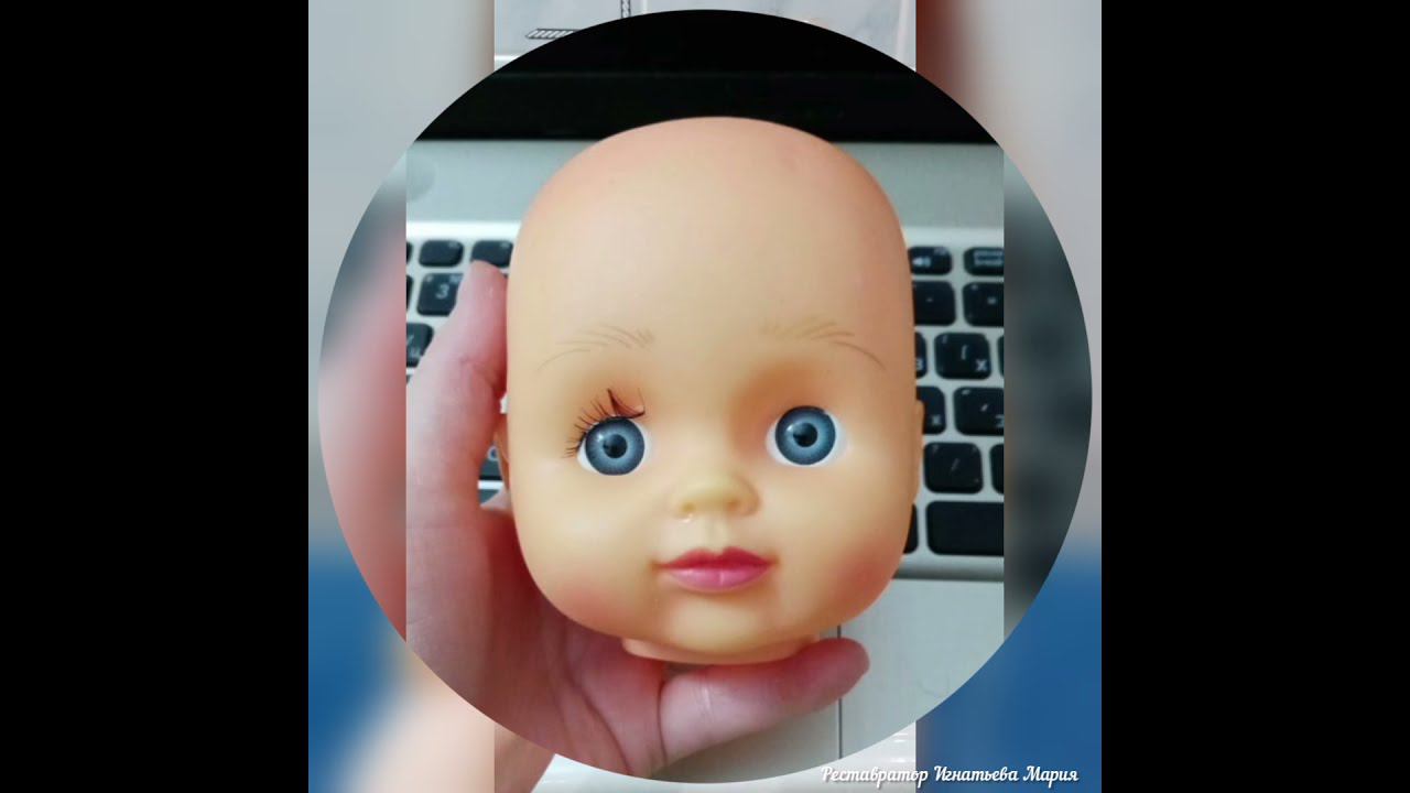 Реставрация куклы Алина, производства Китай