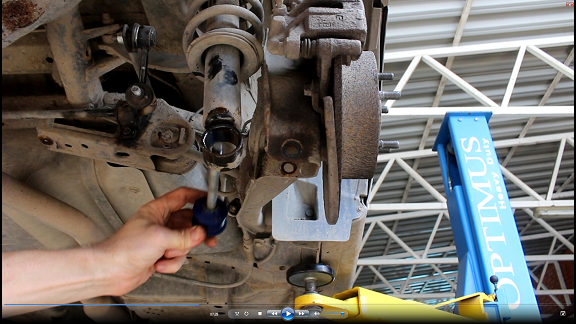 Замена сайлентблоков заднего нижнего рычага на Dodge Caliber 1,8 Додж Калибер 2008 года 2часть