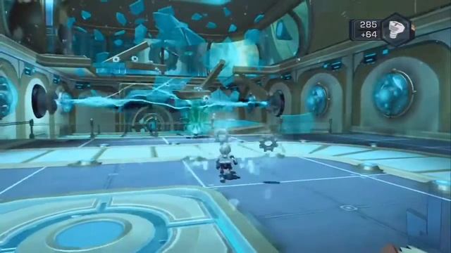 Ratchet & Clank A Crack in Time Прохождение - ESCAPING DR. NEFARIOUS - Эпизод 1