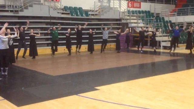 Еврейский танец 1 часть-репетиция.