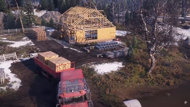 Трейлер к игре SnowRunner - 11 Сезон Перевод