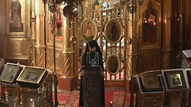 4 апреля 2022. Богослужение с чтением Великого канона и жития прп. Марии Египетской.