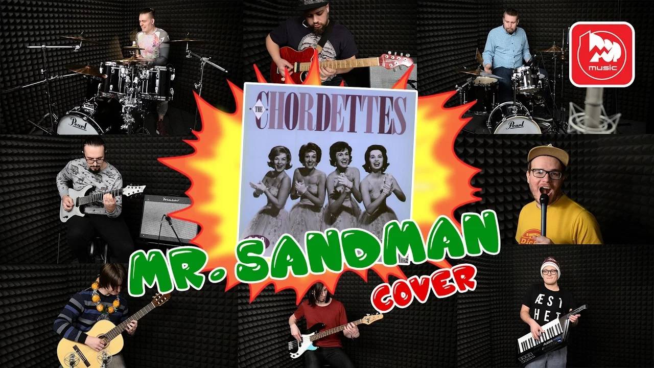 The Chordettes - Mr Sandman - музыкальный кавер  ( Все наши музыканты в одном ролике)