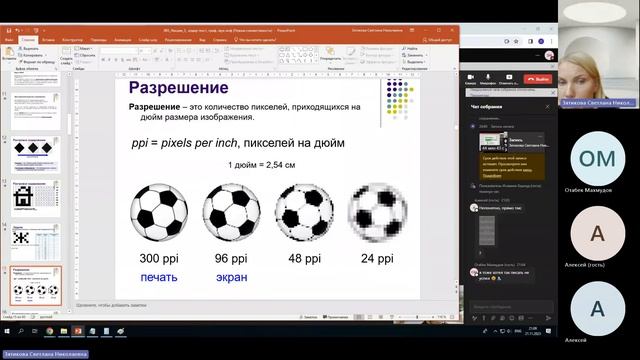 Введение в информационные технологии 21.11.2023 2055   Зятикова С. Н.