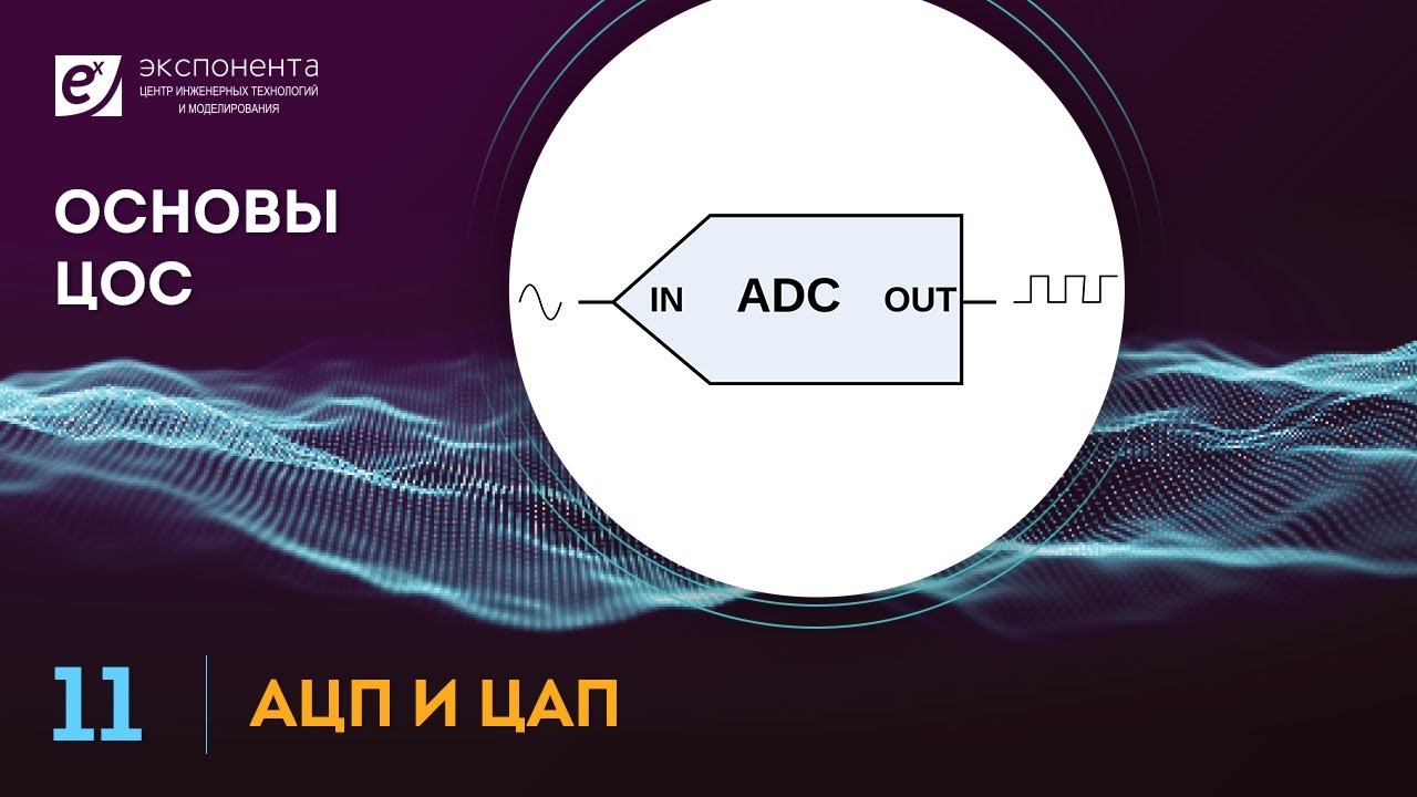 Основы ЦОС: 11. АЦП и ЦАП