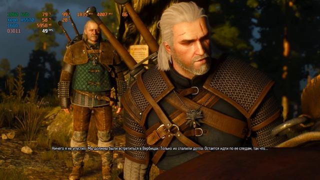 Test FPS Ведьмак 3 | Процессор Intel Xeon X5570 LGA 1366 | GTX 1060 6GB | Huananzhi X58 | 16 Gb ECC