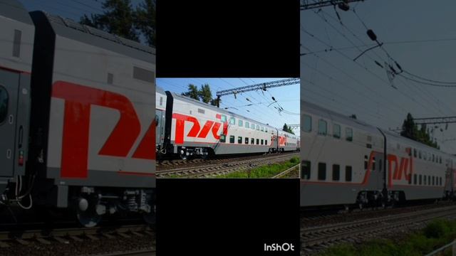 #Shorts#Транспорт#РЖД.Двухэтажный вагон сидячка.Обзор.Фильм1.Часть1
