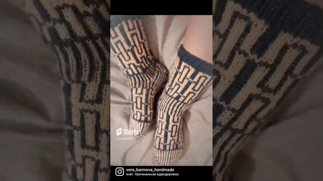 моя небольшая коллекция осень-зима #носкиспицами #носкижаккардом