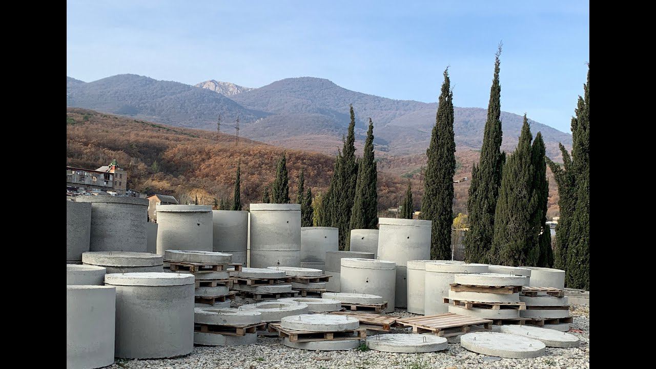 Линия вибропрессования ЛВК-2000 для производства колодезных колец в Крыму