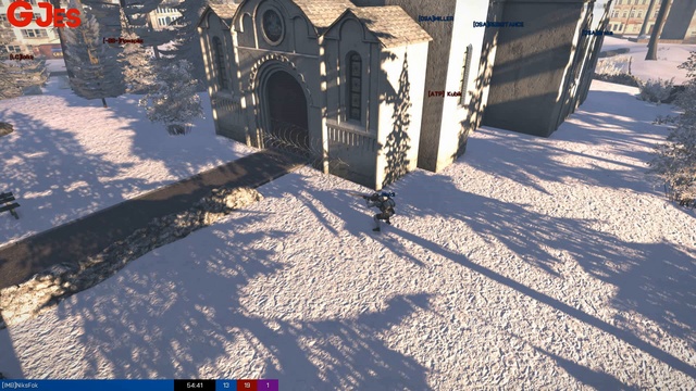 ARMA 3 HMG миссия Снеговик шутливый отрывок 18.10.2015