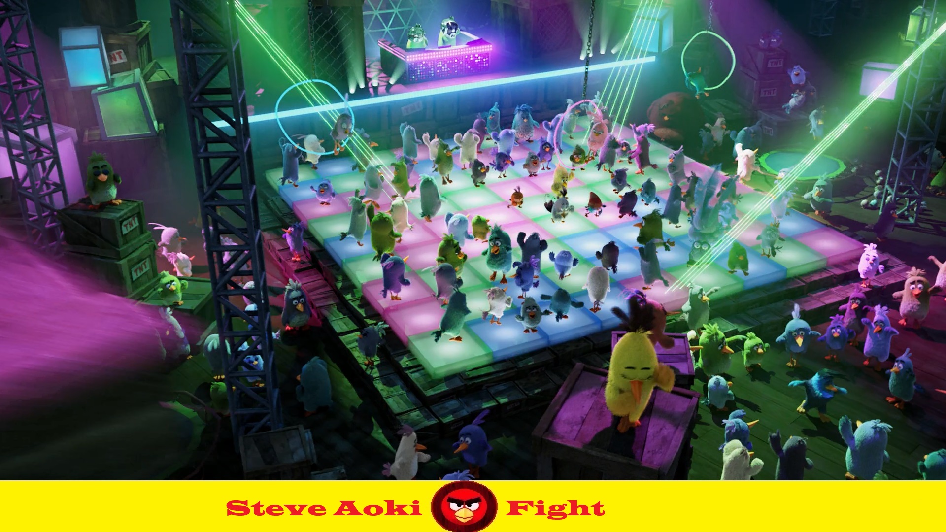10. Steve Aoki - Fight (Angry Birds soundtrack)