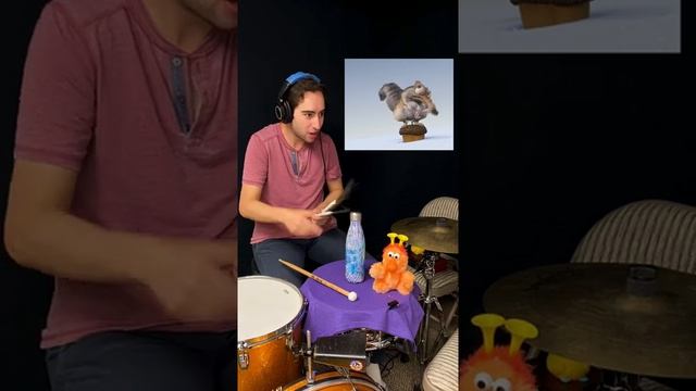 Звуковые эффекты ледникового периода (на барабанах)