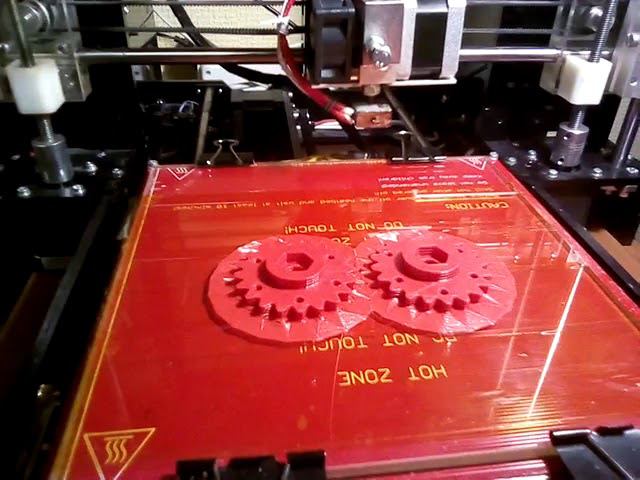 Трансляция прервалась, но шестерёнки напечатались
