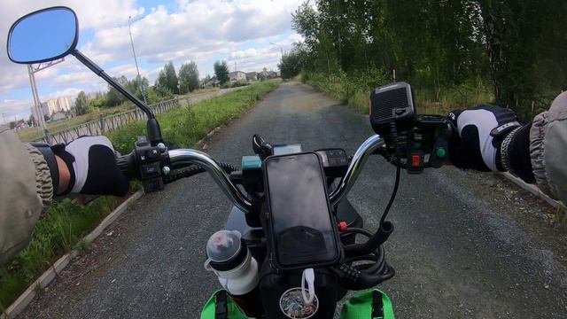 Из Невьянска в Екатеринбург на электровелосипеде Minako V.8 Pro часть 9