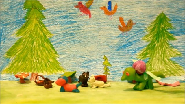 Мультфильм "Приключения Дракоши". Мультстудия в Измайлово (Первомайская).