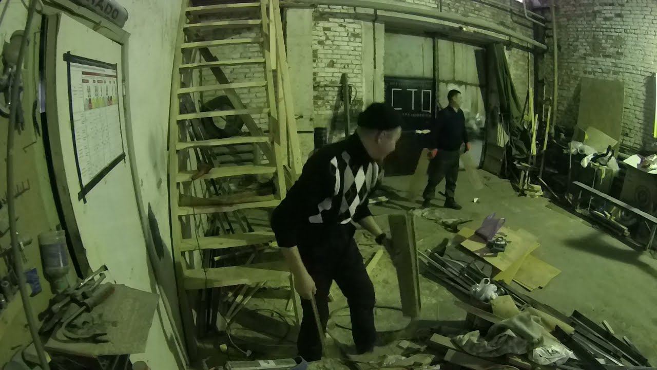 Берлога Project часть 10. Как сделать лестницу своими руками. Часть 2.