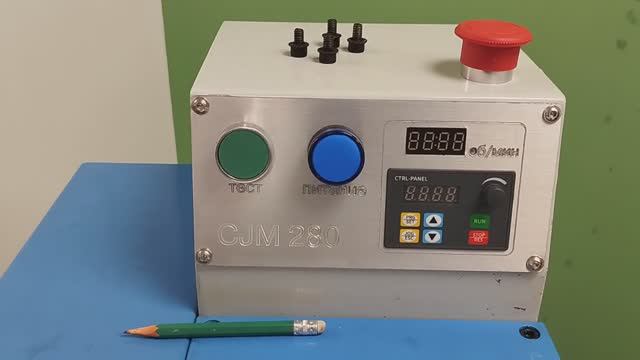 WEISAN CJM280 Установка асинхронного двигателя с частотником и тахометром. Часть 2