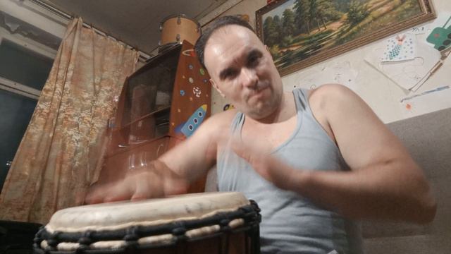 Соло с метрономом на Джембе