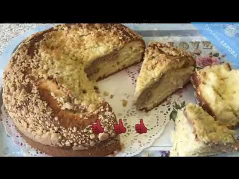 Простой и очень вкусный пирог к чаю с творогом