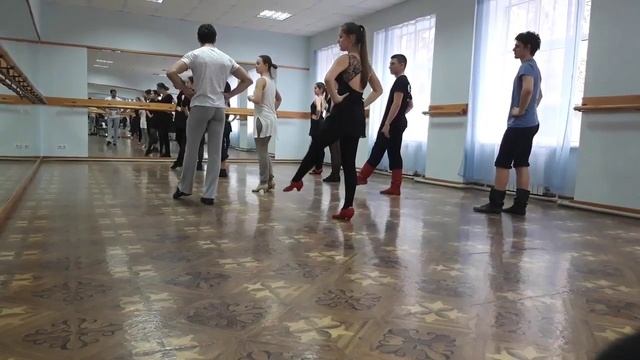 Кавказские танцы. Мастер класс. Азербайджанский танец , фрагменты.