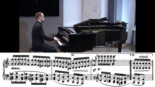 Брамс (1833 - 1897) - Вариации на тему Паганини, op. 35, тетрадь 1