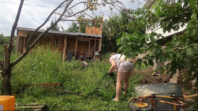 Уход за участком в 'тяжелом' положении