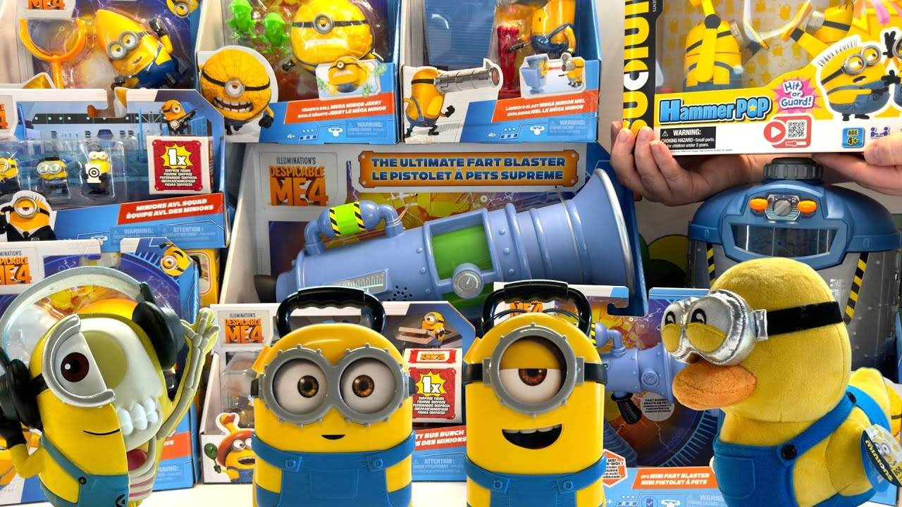 Миньоны. Новые миньоны. Супер миньоны. Распаковка игрушек