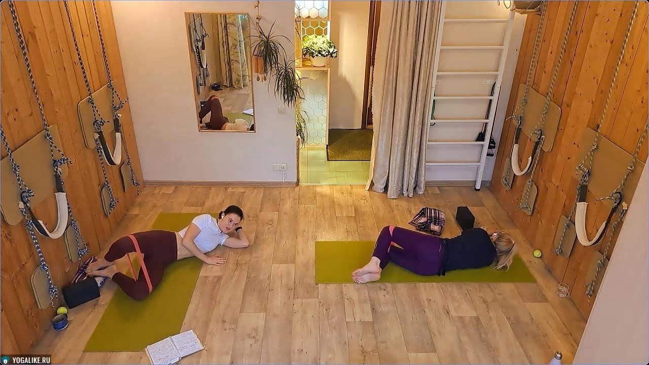 Йогатерапия: крестец. Ольга Гончарова