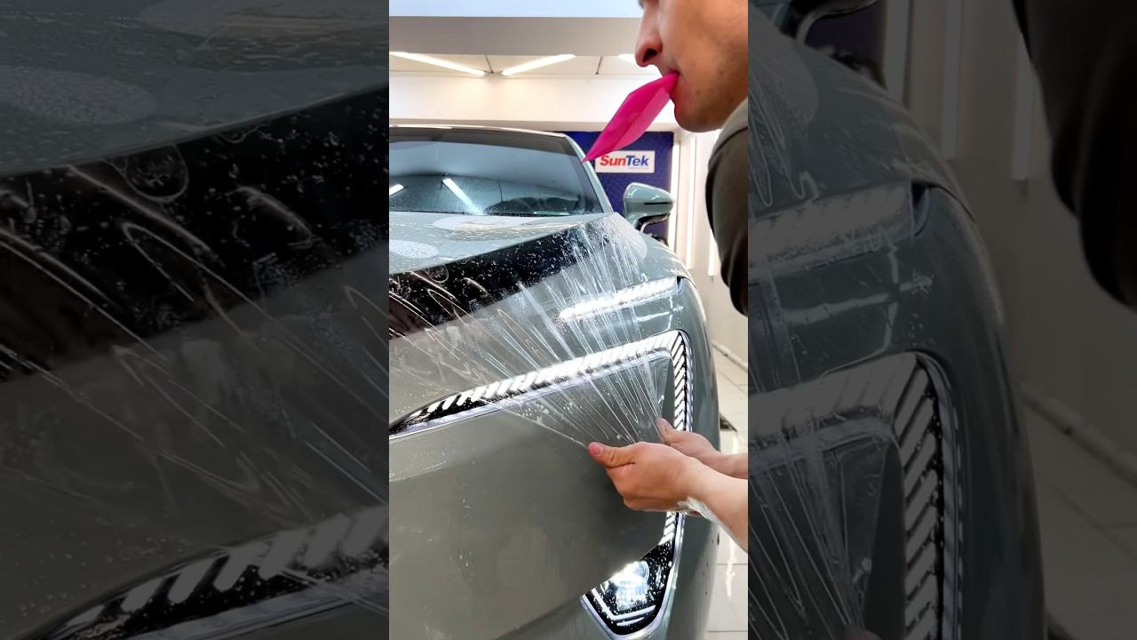 А вы узнали автомобиль, который мы оклеили? #detailing #детейлинг #ppf #детейлингмосква