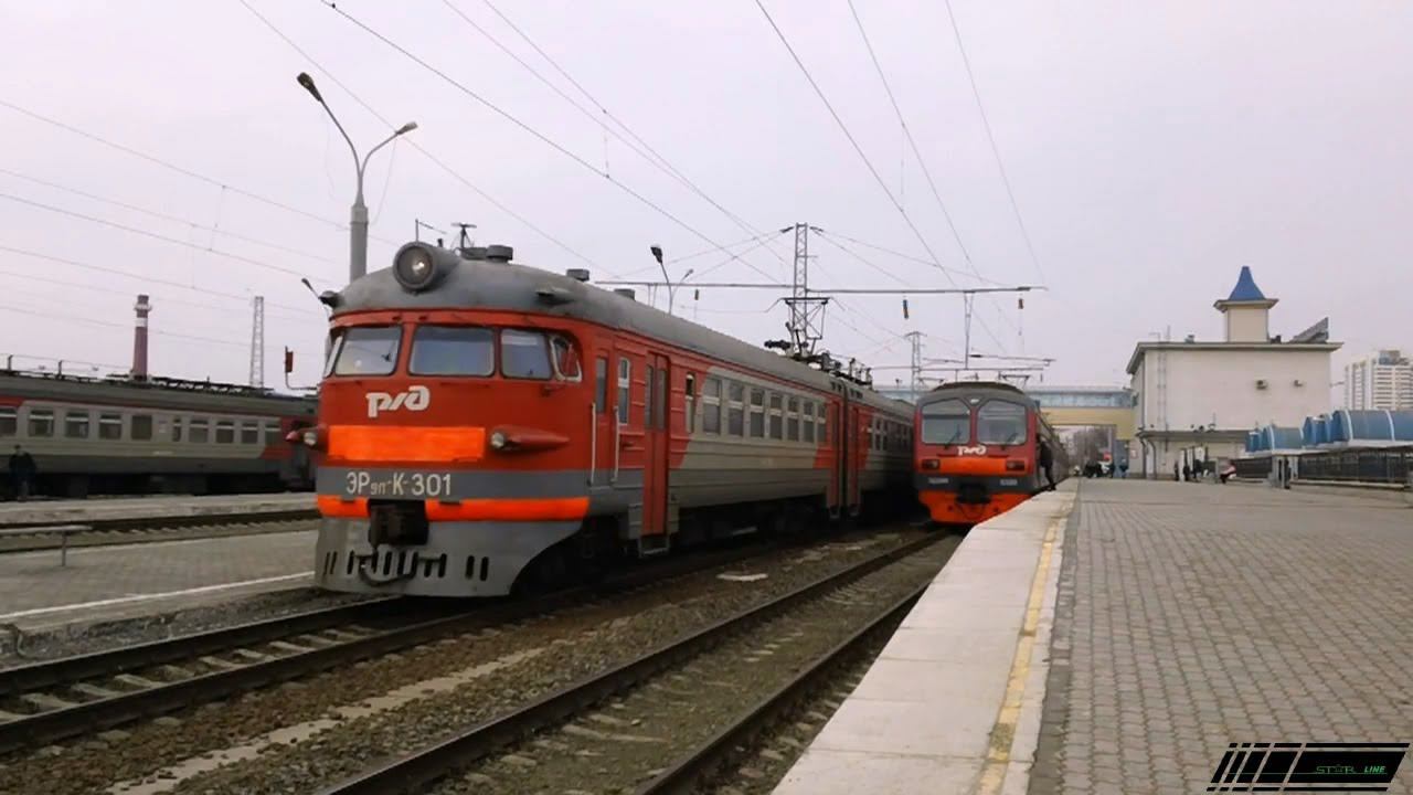 РЖД ЭР9П-К-301 Ростов - Кущёвская