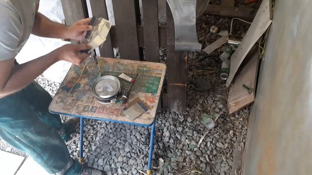 Ремонт крыла, очищаем от ржавчины, подготовка к грунту. Часть 1. Проект от нуля