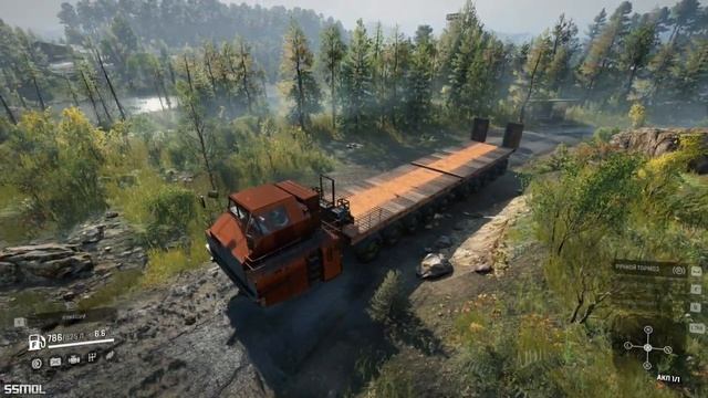 SnowRunner mods MAZ 7907