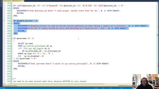 05 - sp_HumanEvents Code Review