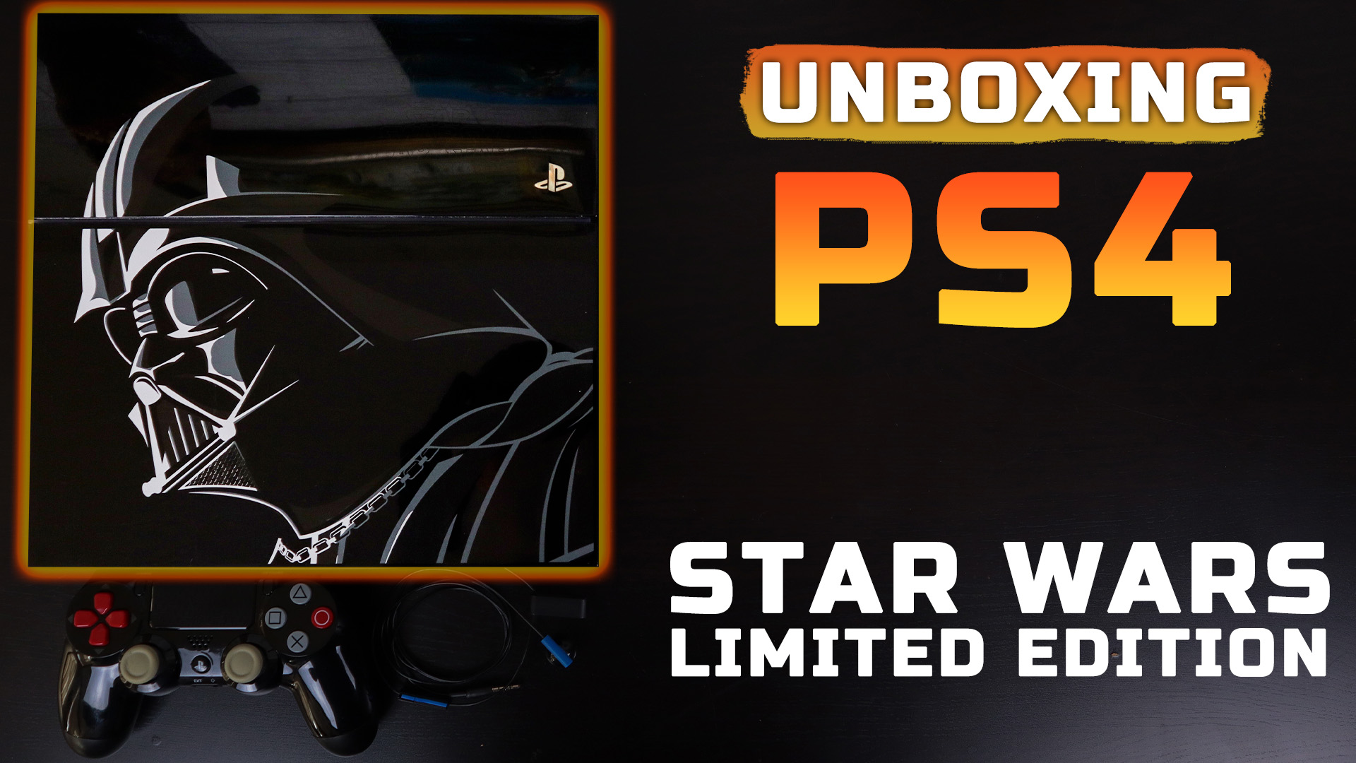 Распаковка и впечатления | Star Wars PlayStation 4 Limited Edition