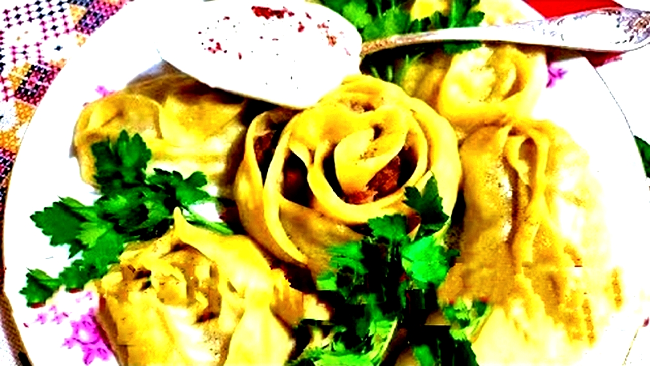 МАНТЫ НАРТОВСКИЕ Из Рубленной Говядины. Очень Вкусные И Сочные⭐ Ольгины Рецепты.