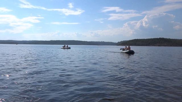 Сплав 2018. Ладожские Шхеры. На ветрах